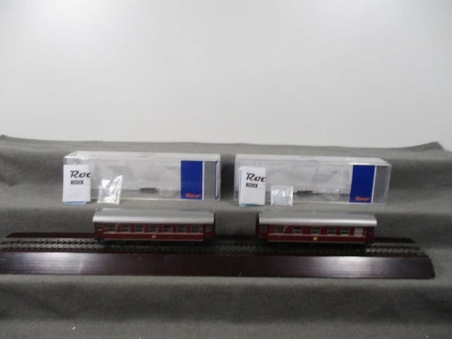 ROCO SPUR H0 Personenwagen Set Umbauwagen der DB 2-teilig in OVP EUR 59,90 - PicClick DE