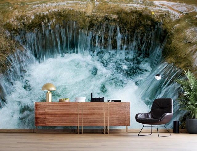 3D WATERFALL A5965 Wallpaper Wall Murals Removable Self-adhesive Amy ...