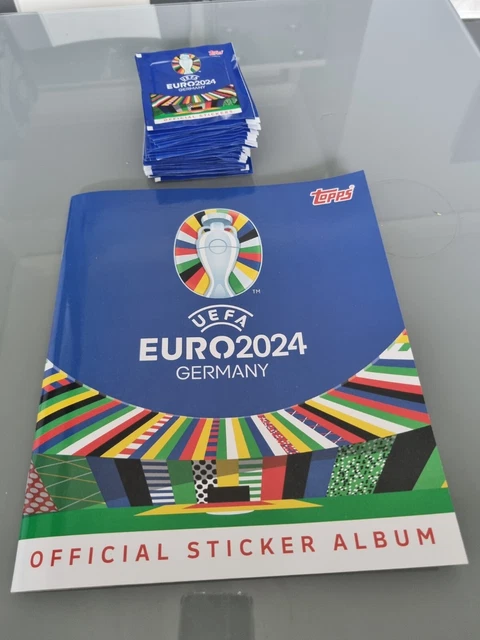 TOPPS EURO 2024 sticker album Nearly Complete 48 Stickers Needed + 45 ...