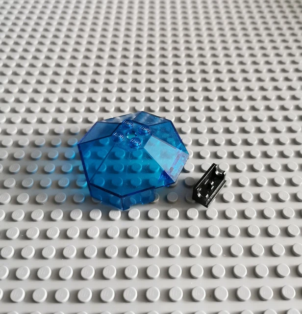 LEGO OCTAGONAL COCKPIT Hoods Cockpit 6x6 Clear Blue 2418 3937 (22) £1. ...