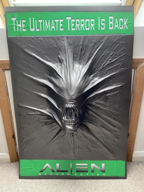 ALIEN RESURRECTION RARE 3D VHS promo Shop Display Poster/statue £1,000. ...