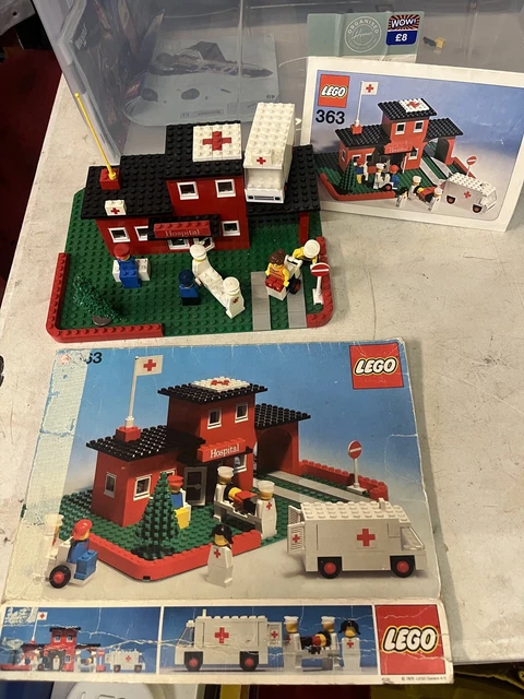 VINTAGE LEGO LEGOLAND - 363 Hospital - 11975 - 70's £21.48 - PicClick UK