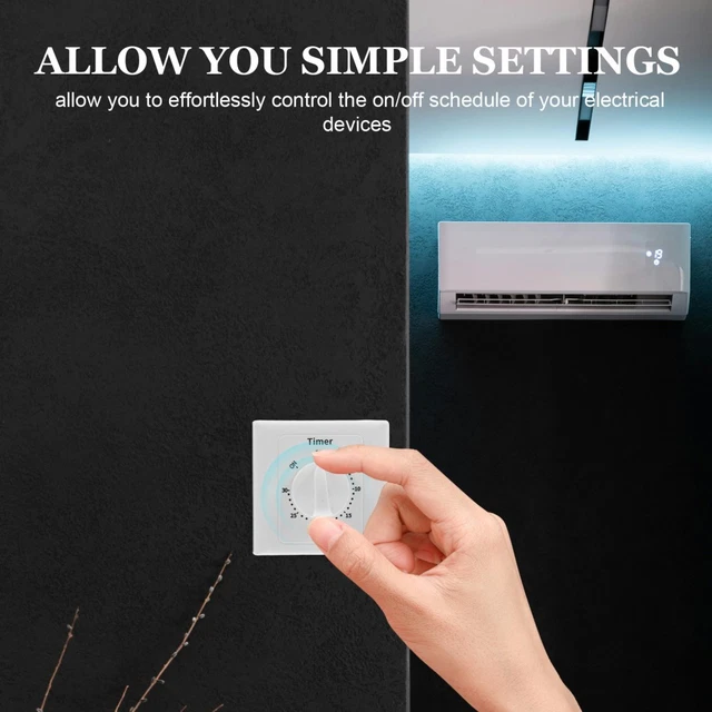 DELAY RELAY INDOOR Timer Outlet Countdown Socket Bathroom Switch $23.75 ...