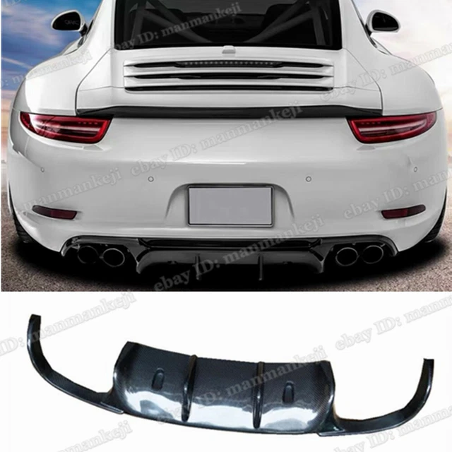 CARBON FIBER REAR Diffuser For 12-15 Porsche 911 991.1 Carrera & S VRS ...