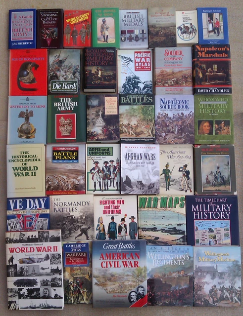 MILITARY HISTORY, BATTLES, Wars & Uniforms - Selection Of Books. £12.99 ...