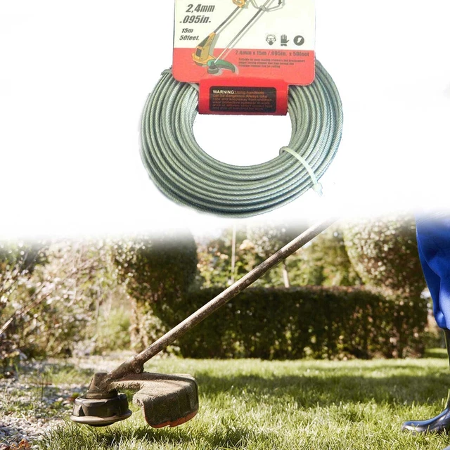 LIGNE DE TONTE facile à installer 15 m avec 2 4 mm de diamètre pour Fuxtec FXP EUR 18,82 ...