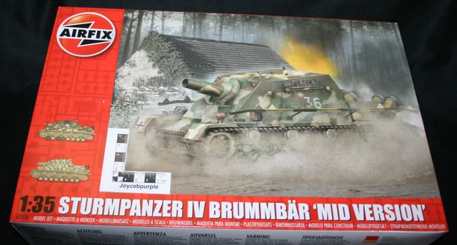 AIRFIX STURMPANZER IV Brummbar Mid Version Maßstab 1:35 Modell Panzer ...
