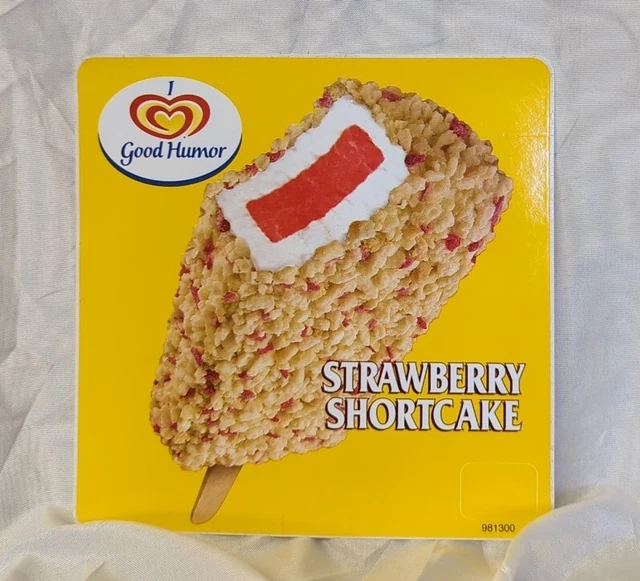 VINTAGE GOOD HUMOR Strawberry Shortcake Ice Cream Truck Vinyl Decal vintage-good-humor-strawberry-shortcake-ice-cream-truck-vinyl-decal