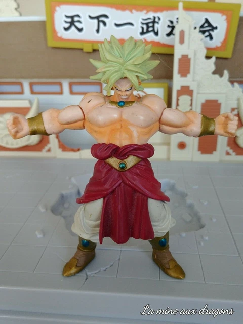 FIGURINE DRAGON BALL Z Broly DBZ Action Pose figure rare Burorī SSJ EUR ...