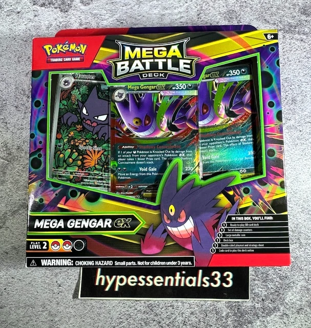 POKEMON TCG MEGA Battle Deck (Mega Gengar ex) Factory Sealed - Brand New $60.00 - PicClick CA