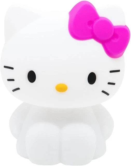 HELLO KITTY SILICONE Squishy Lamp Free Standing Usb Night Light Rrp£30 ...