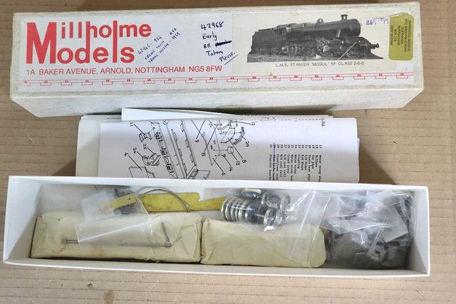 MILLHOLME MODELS MM3 KIT BUILT LMS BR 2-6-0 STANIER MOGUL CLASS ...