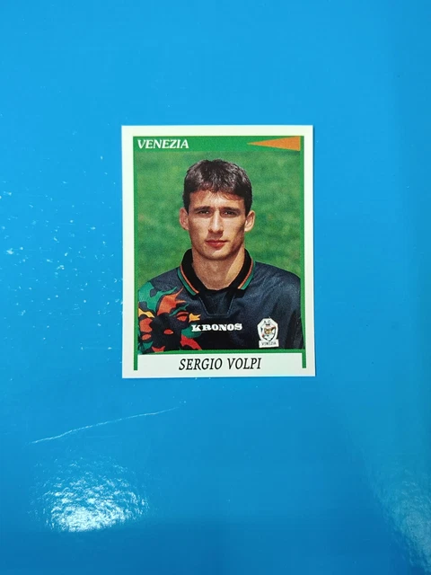 FIGURINA CALCIATORI PANINI 1998-99 New N 381 Sergio Volpi Venezia EUR 1 ...
