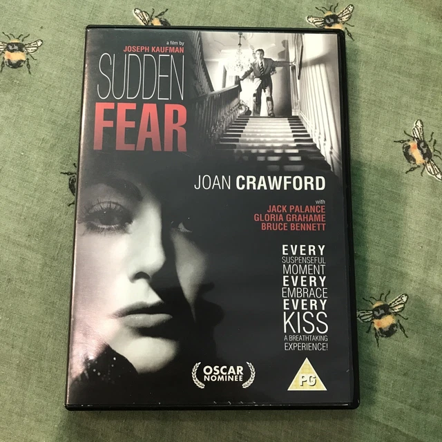 SUDDEN FEAR (1952) DVD Joan Crawford - Rare £6.90 - PicClick UK