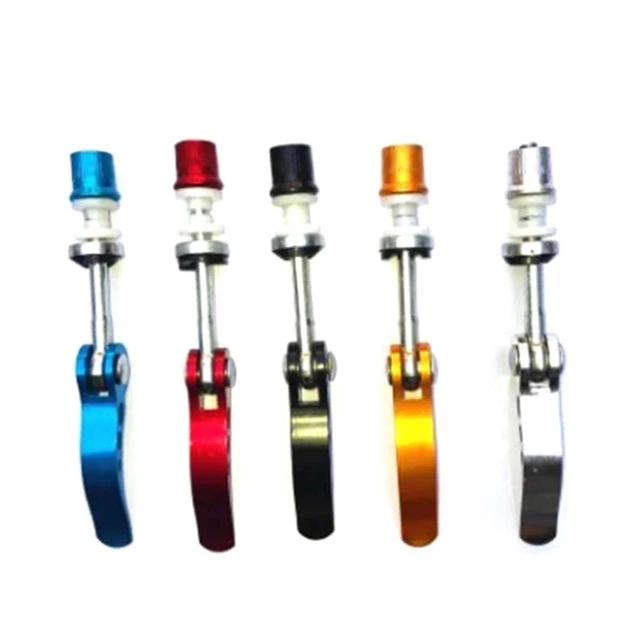 ALUMINUM ALLOYS CYCLING Bike Seat Post Clamp Bike Seat Post Clip Seat ...