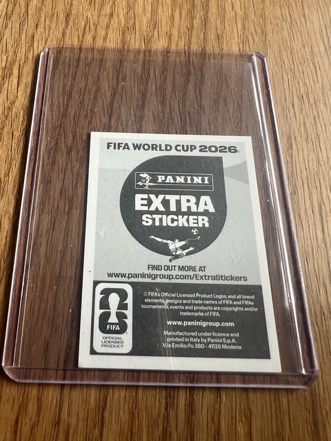 LIONEL MESSI BRONZE EXTRA STICKER Panini World Cup WM 2026 EUR 30,00 ...