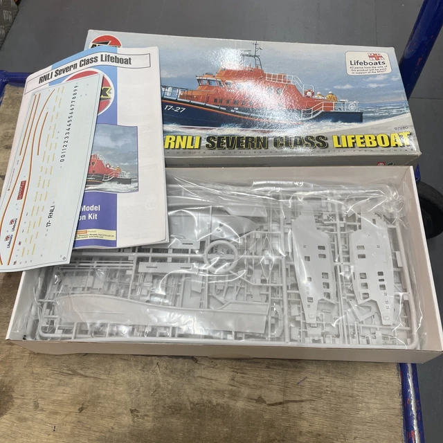 AIRFIX 1/72 Scale Rnli Severn Class Lifeboat Model Kit Unused £19.95 ...