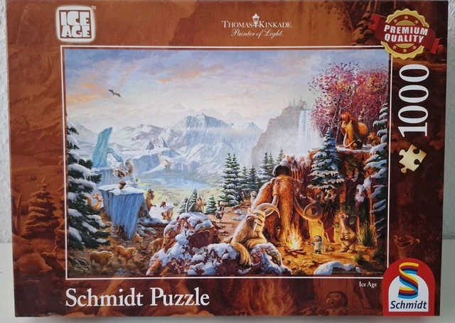 🧩 ICE AGE | Thomas Kinkade | Schmidt Puzzle 1000 Teile 🧩 EUR 134,96 ...