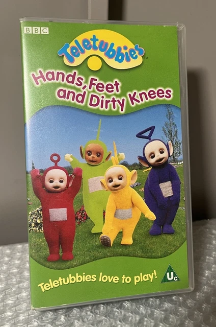 TELETUBBIES HANDS, FEET and Dirty Knees VHS Video PAL Children’s Kids ...