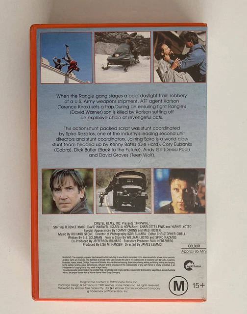 TRIPWIRE [VHS] WARNER Video 1989 Ex-Rental Tape Trip Wire Action VGC ...