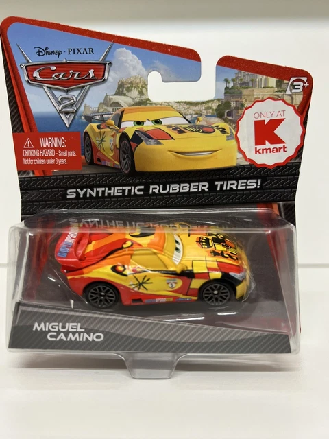 DISNEY PIXAR CARS 2 Miguel Camino Synthetic Rubber Tires £17.58 ...