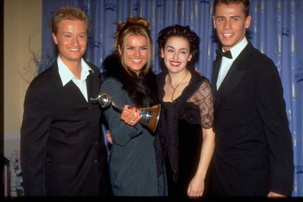 STUART MILES KATY Hill Romana D'Annunzio and Richard Bacon 1997 TV OLD PHOTO £5.34 - PicClick UK