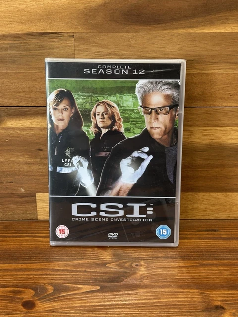 CSI - CRIME Scene Investigation The Complete Season 12 DVD Sealed & New ...