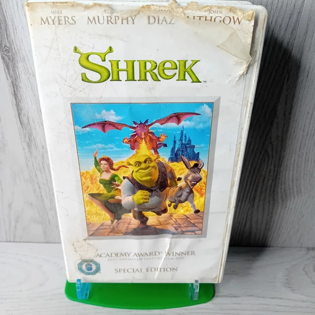 SHREK SPECIAL EDITION Vhs - Rare Retro Video Tape £9.95 - PicClick UK