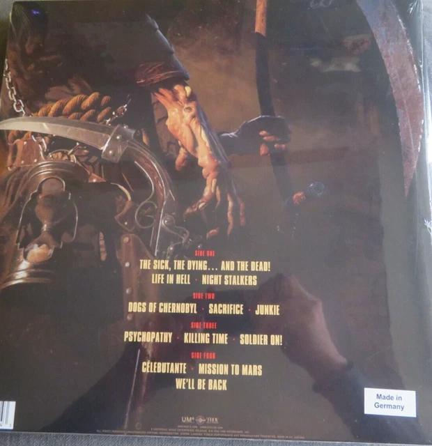 MEGADETH – THE Sick, The Dying… And The Dead ! limtd. Blue OPAQUE Green ...