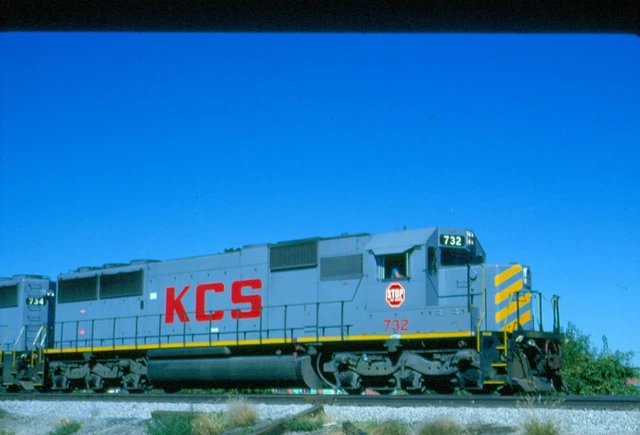 KCS 732 SD-60, Kansas City, 10/91 ; Kodachrome original EUR 6,44 - PicClick FR