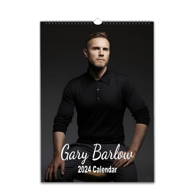 GARY BARLOW FULL photo calendar 2025/26 personalised Choose Start £23. ...