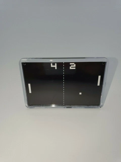 PONG SCREEN DISPLAY Logo Cover With Support Stand Fridge Magnet £2.75 ...