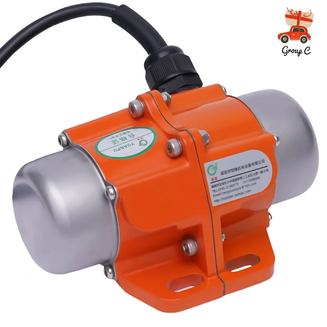 1 PHASE VIBRATION Motor 3000RPM Vibration Motor Asynchronous Vibrator ...