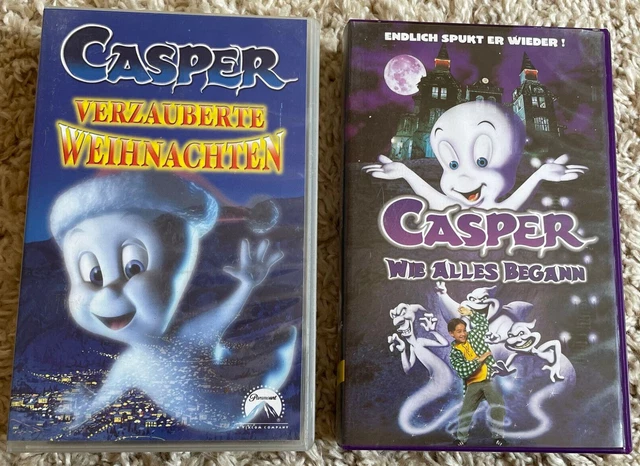 2X VHS VIDEO CASPER * Wie alles begann 1997 & Verzauberte Weihnachten 2000 EUR 19,66 - PicClick DE