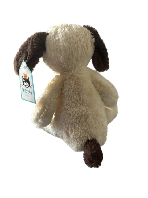 JELLYCAT SMALL PUFFLES Puppy Dog Jellycat Puffles Puppy Soft Plush Toy ...