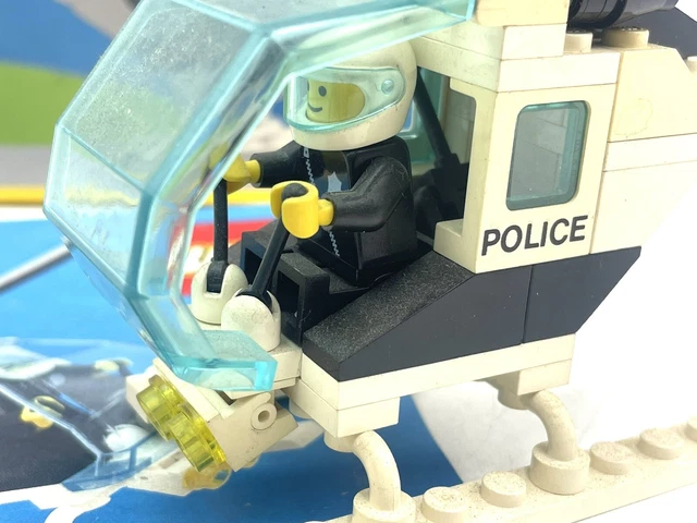 LEGO CITY 6642 Police Helicopter Vintage Set Legoland # NX EUR 19,00 ...