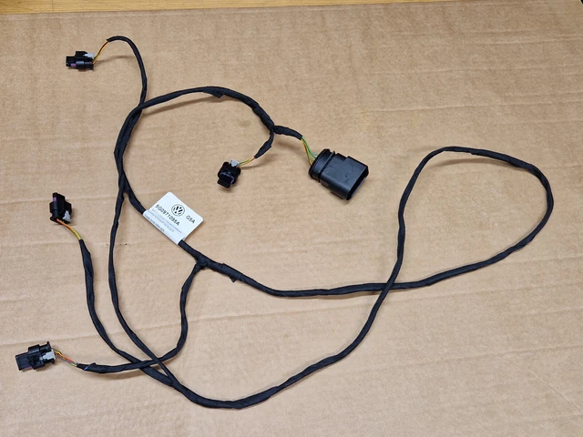 NEW GENUINE VW Golf 7.5 Front Bumper PARKING Sensor Wiring Loom Harness ...