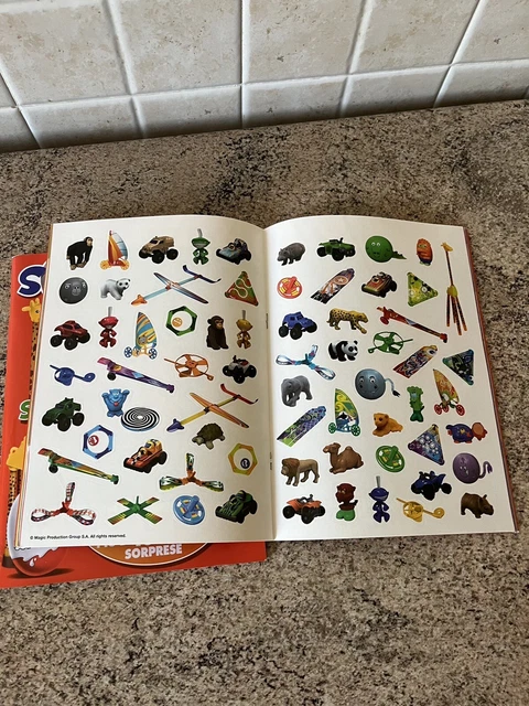 KINDER FERRERO CATALOGO Sorpresine Sorpresario 2010-2011 E 2011-2012 ...