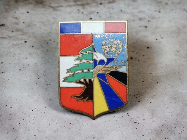 1° RCP : 1° Régiment De Chasseurs Parachutistes Finul 85-86 EUR 9,90 ...