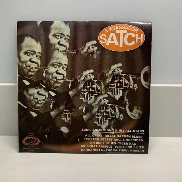 LP VINYLE AMBASSADOR Satch Louis Armstrong & His All-Stars Hallmark Records 1971 EUR 10,63 ...