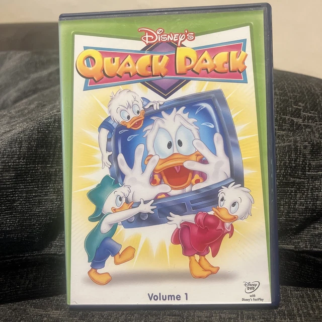 DISNEY'S &QUACK PACK: Volume 1" (DVD, 2006) Donald Duck! Huey, Dewey ...