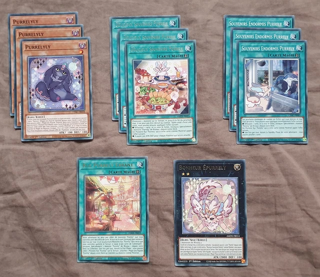 YU-GI-OH! - LOT Purrely (YGO, yugioh, TCG, Français, 11 cartes) EUR 1 ...