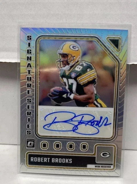 2023 DONRUSS OPTIC Robert Brooks SS-RB Auto Signature Series argent EUR ...