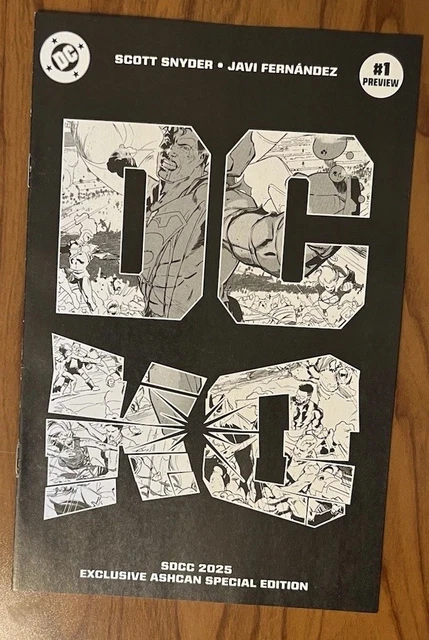 SDCC COMIC CON 2025 DC KO Ashcan Exclusive Mini Comic Scott Snyder In ...