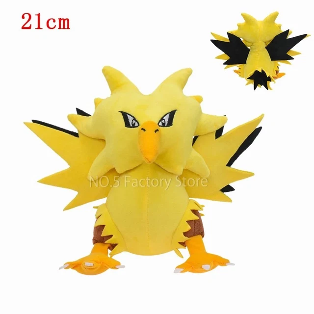 POKEMON LEGENDARY ZAPDOS Soft Toy Plush Perfect Kids Gift 21cm £9.00 ...