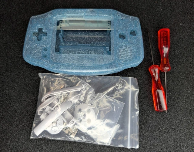NINTENDO SHINEY POKÉMON Crystal Shell Kit Game Boy Advance Housing GBA ...