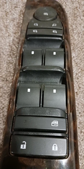 07-14 CHEVY SUBURBAN Tahoe Yukon Driver Master Window Switch Part ...