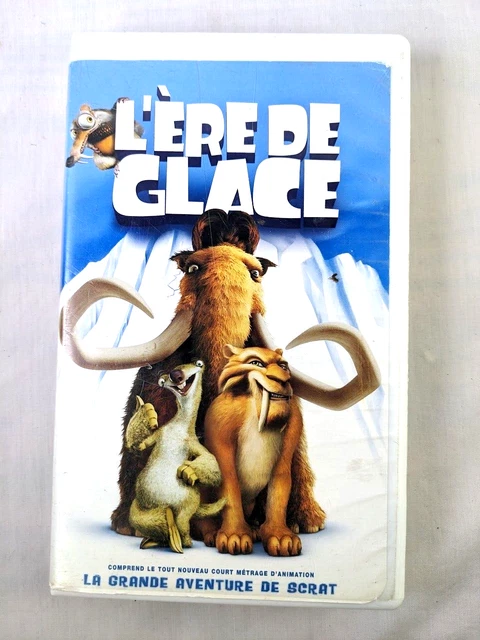 L'ÈRE DE GLACE VHS (French) - Ice Age 2002 Disney 20th Century Fox ...