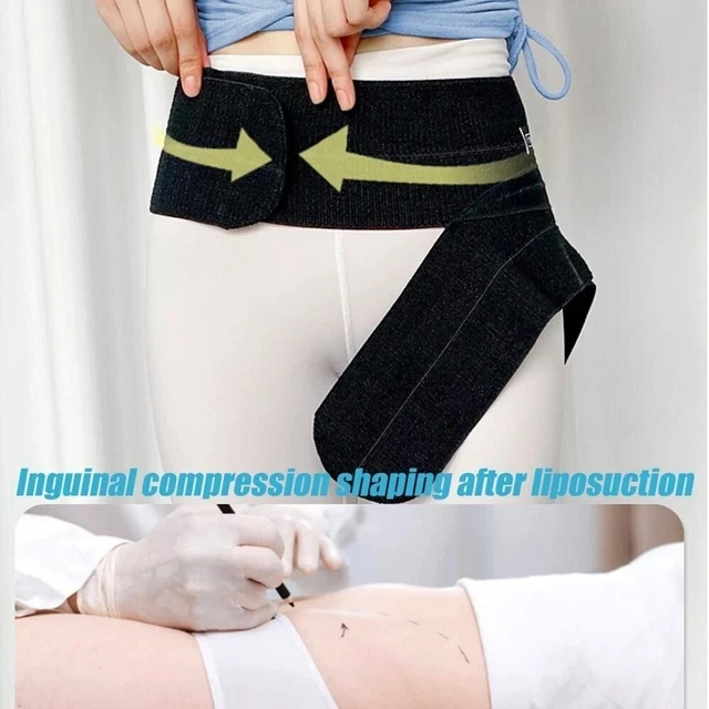 TIE HIP BONE Fixation Strap Hamstring Injury Sprains Thigh Support Hip ...