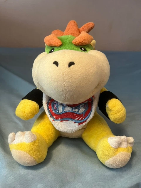 OFFICIAL SANEI SUPER Mario Bowser JR Plush 7" Nintendo Japan Rare 2009 ...